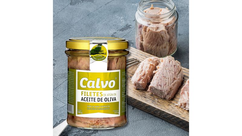 CALVO ATUN CONSERVAS FILETE 180G | La Tiendita